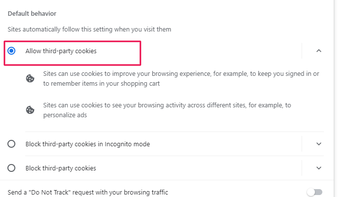 Google Chrome: Enable Pop-Ups and Cookies – International College of ...