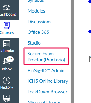 Proctorio Exam is Asking for a Password – International College of ...